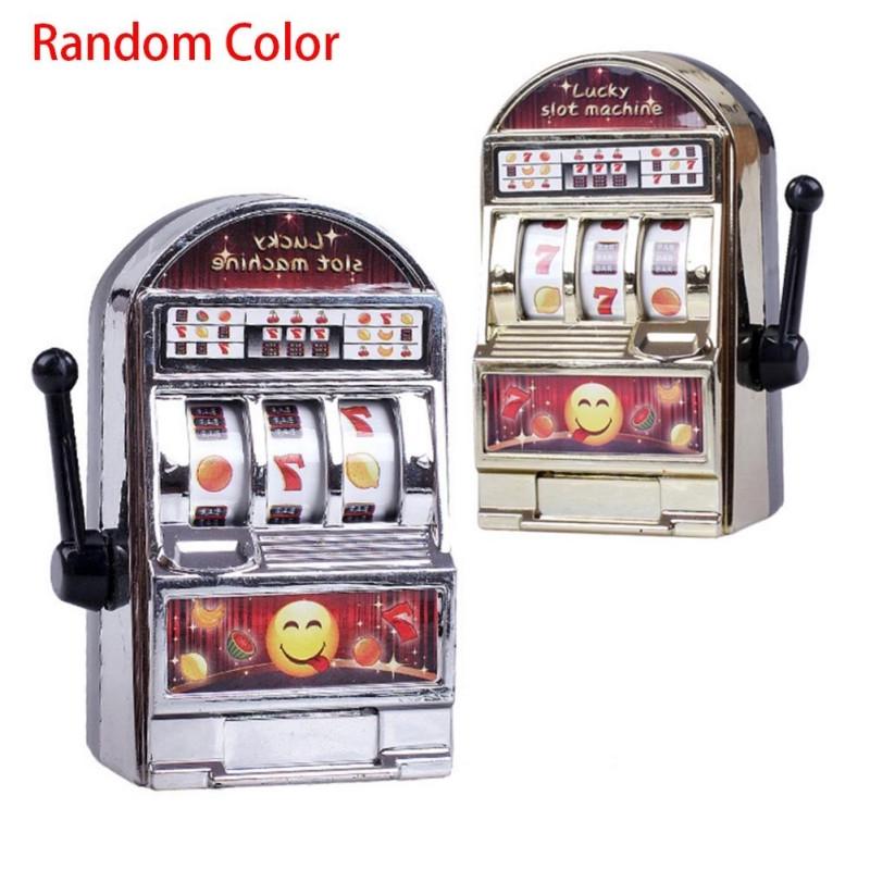 Buy Game Building DIY Mini Slot Machine Rotary Toy Stress Relief Kids ...