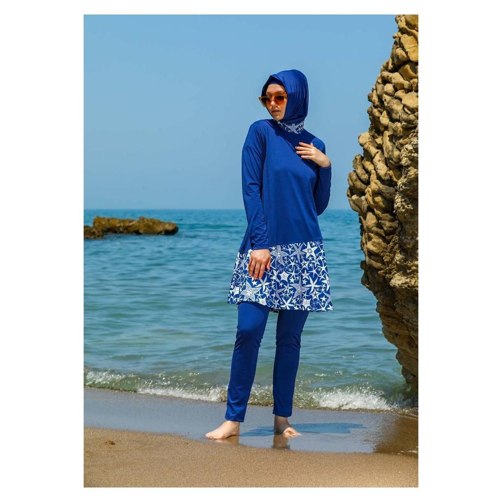 Cheap Modest Muslim Swimwear Burkini Islamic Swimsuit Fully Covered ...