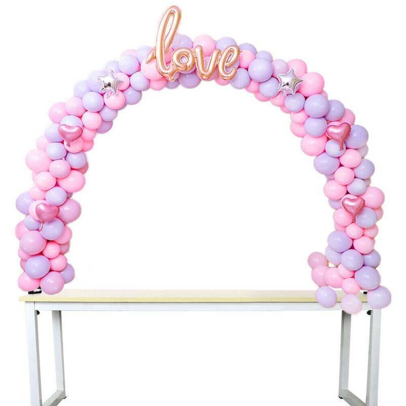 Buy Popular Arch Set Large Balloon Party Decor Base Frame Kit Practical ...