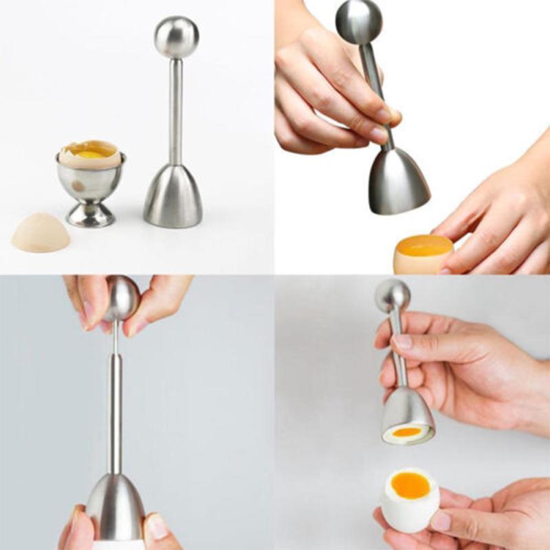 Stainless Steel Egg Topper Spring Cutter for Kitchen Baking Cooking ...