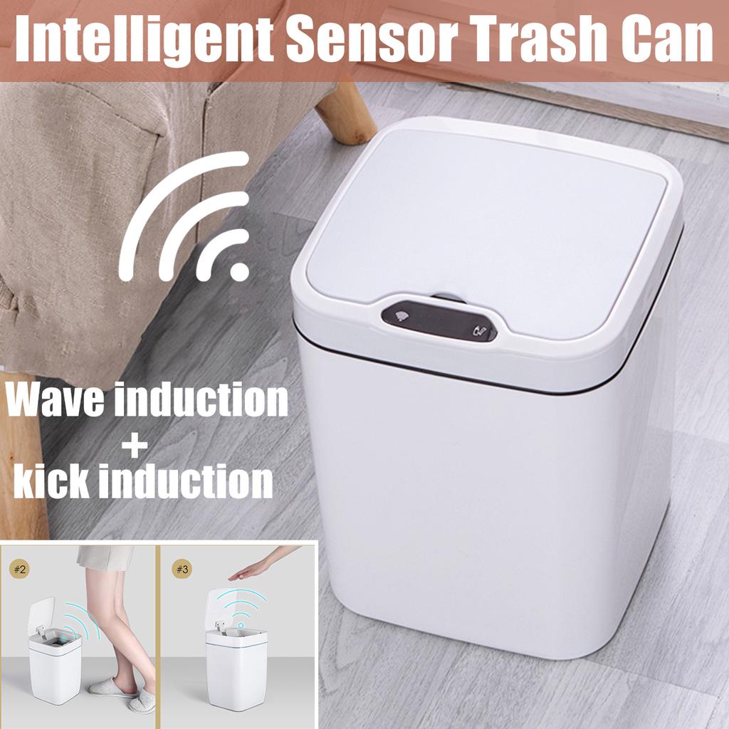 Buy 13L Automatic Trash Can Operated Touch Touchless Infrared Motion ...