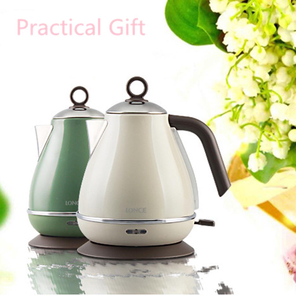 304 Stainless Auto Shut Off Electric Coffee Kettle Water Boiler Steel ...