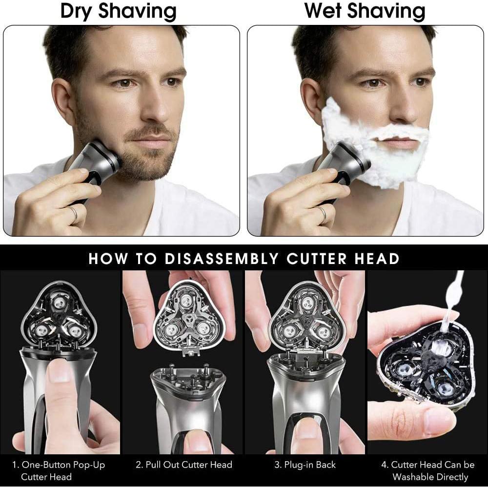 Cheap Enchen Blackstone Electrical Rotary Shaver for Men 3D Floating ...