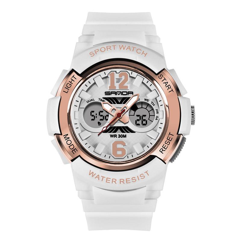 2021 Watch Women Sports Watches Luxury Ladies Waterproof Digital Quartz ...