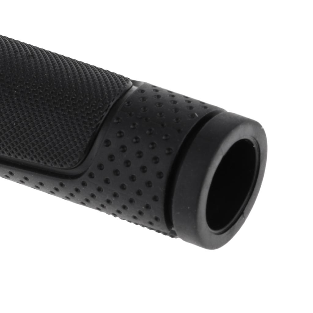 1 Pair Rubber Bike Bicycle Handlebar Handle Bar Grip Cover with Double ...