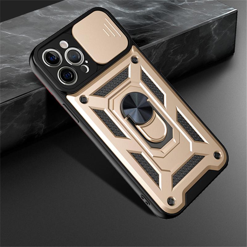 Buy Luxury Slide Camera Lens Phone Case For iPhone 13 12 11 Pro Max X ...