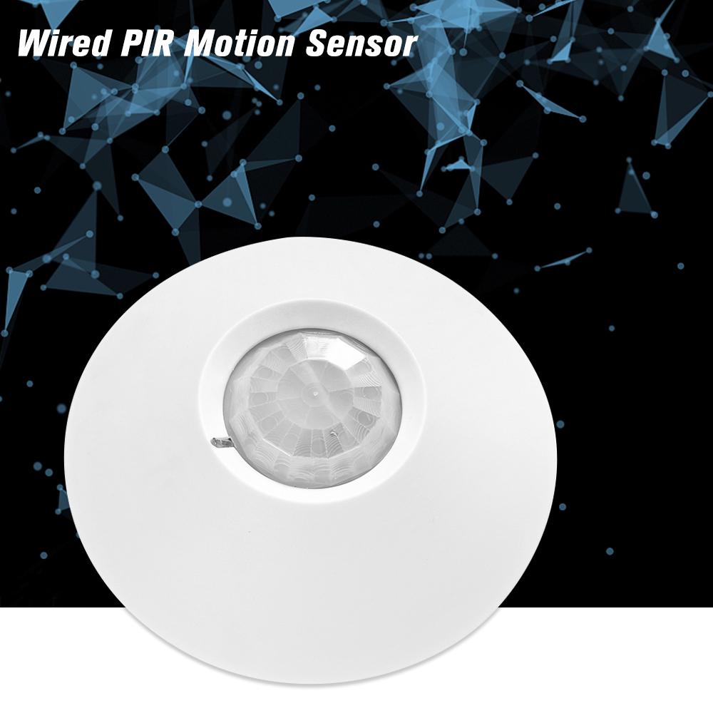 Buy Wired PIR Motion Sensor 360Wide Angle Passive Infrared Detector ...