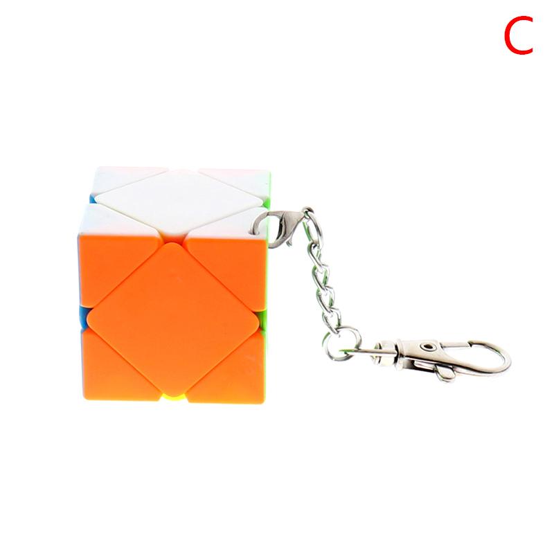 Buy Funny Mini Keychain Cube Puzzle Toy Trihedron Cube Magic Children'S ...