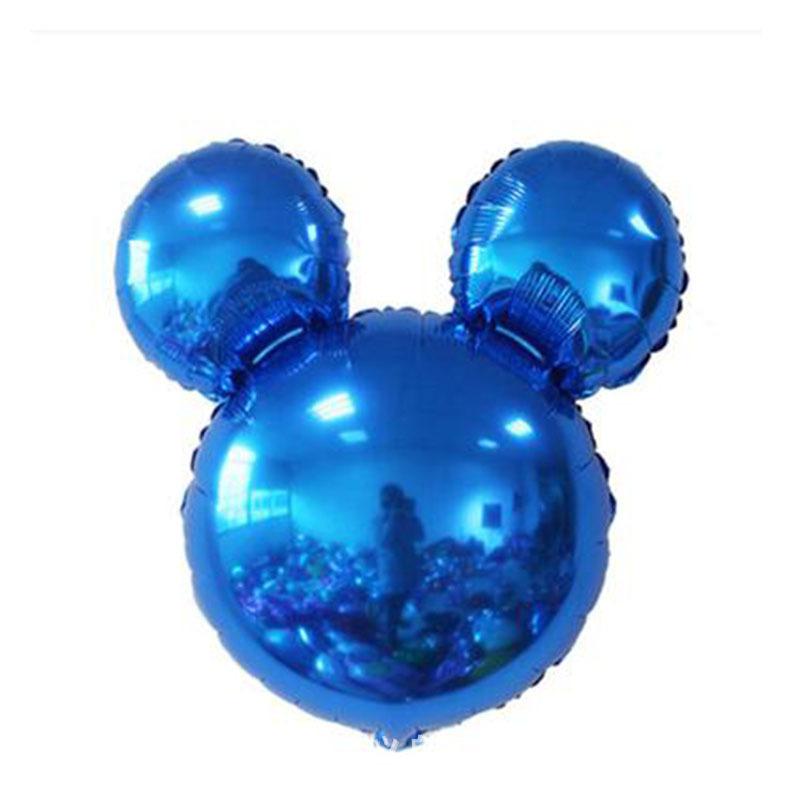 Buy 1pc 24inch Mickey Mouse Head Foil Balloons Birthday Party ...