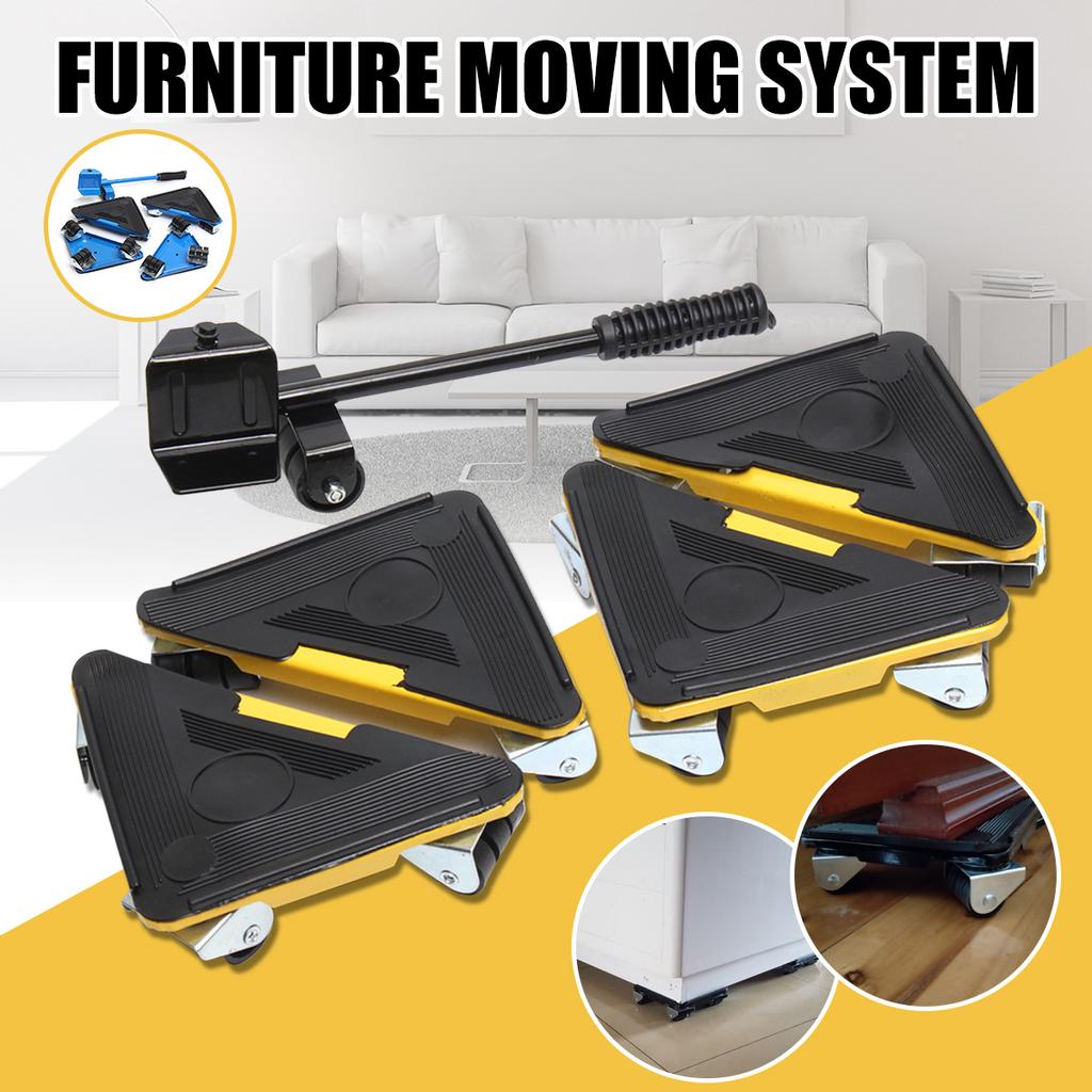 Buy 5PCS/Set Furniture Transport Roller Set Furniture Moving System ...