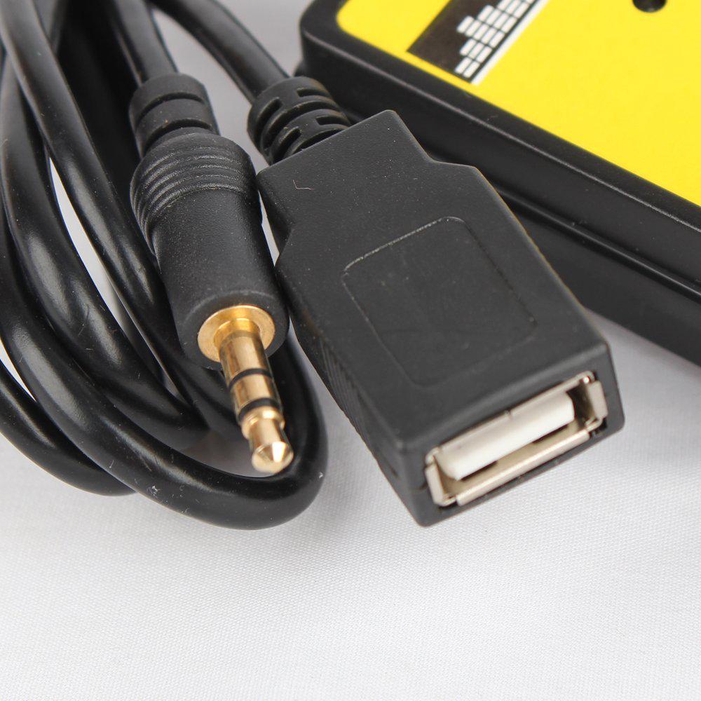 Buy 12 Pin Connector Car Radio Usb Aux Audio Mp3 Music Adapter Cd ...