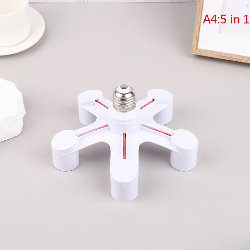 Buy E27 To E27 Led Bulb Lamp Holder E27 Base Socket Splitter Socket ...