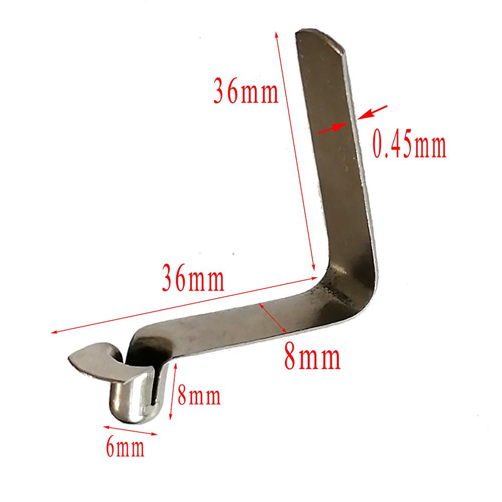 Buy 50 Pieces 3/4/5/6/7/8/9/10/15MM Single Button Clips Kayak Paddle ...