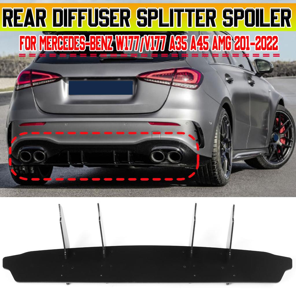 Buy Car Rear Bumper Diffuser For Mercedes-Benz W177/V177 A35 A45 AMG ...
