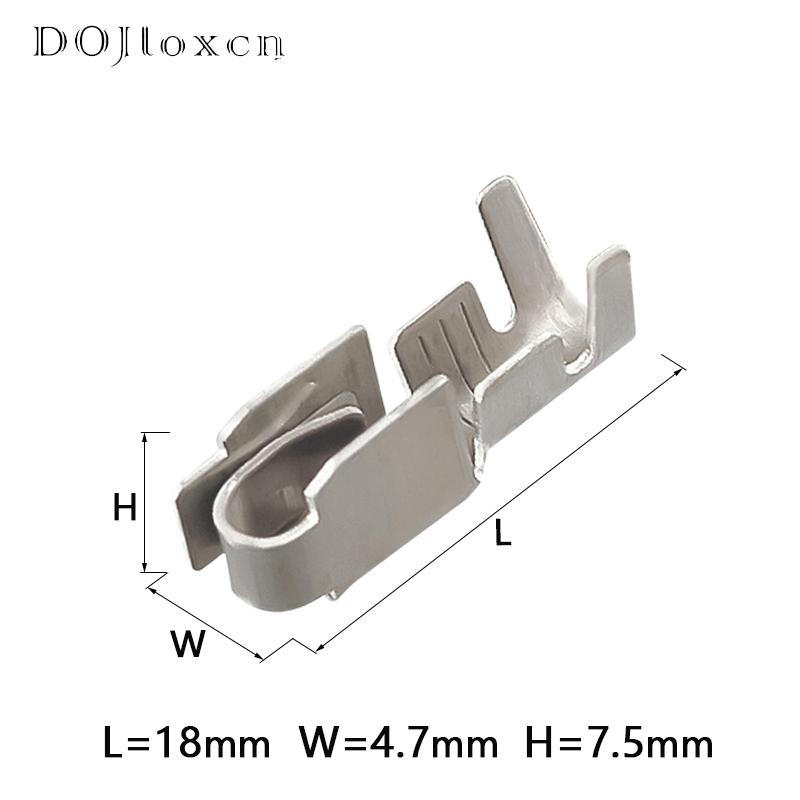 Buy 10 Pcs G263 Brass Tinned Car Fuse Holder Terminal Fuse Box Female ...