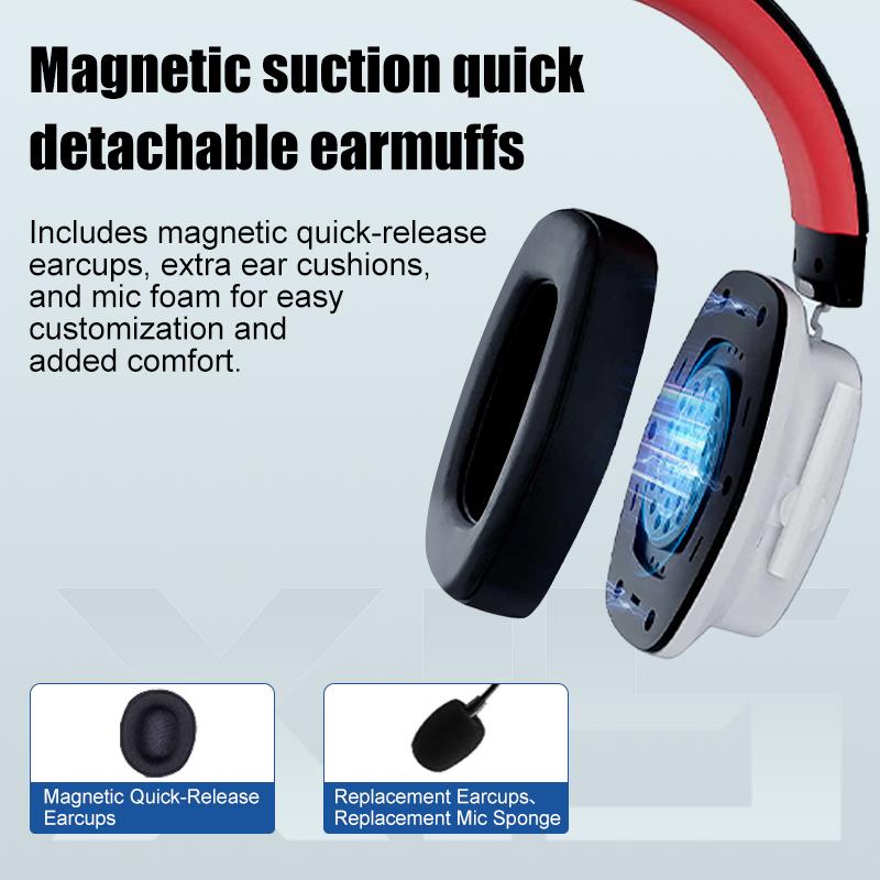 Cheap ZIDLI LR-X1s Wired Gaming Headset - ENC Microphone, Lightweight ...