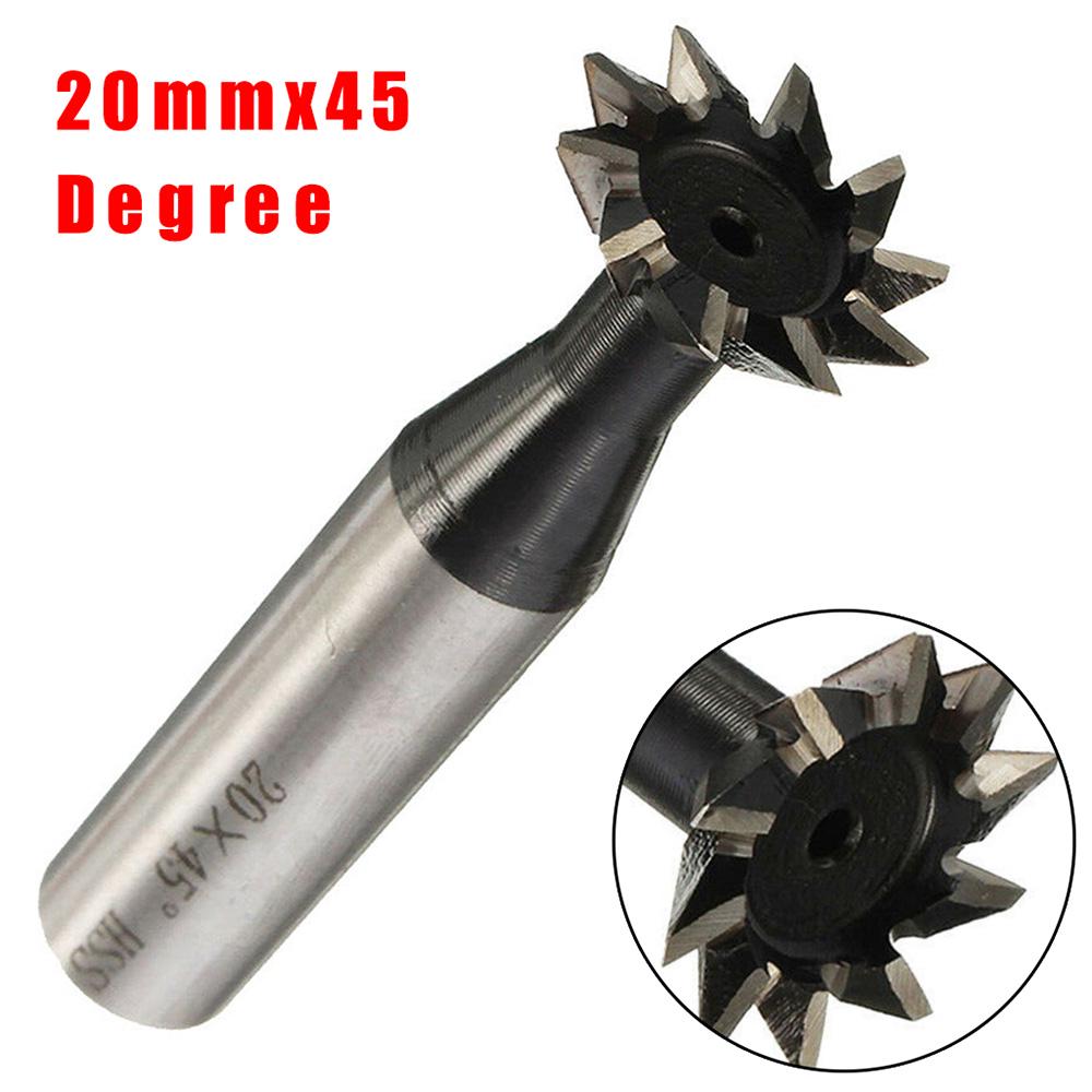 Buy 10-Flute 45 Degree Dovetail Cutter End Mill Milling High Speed ...