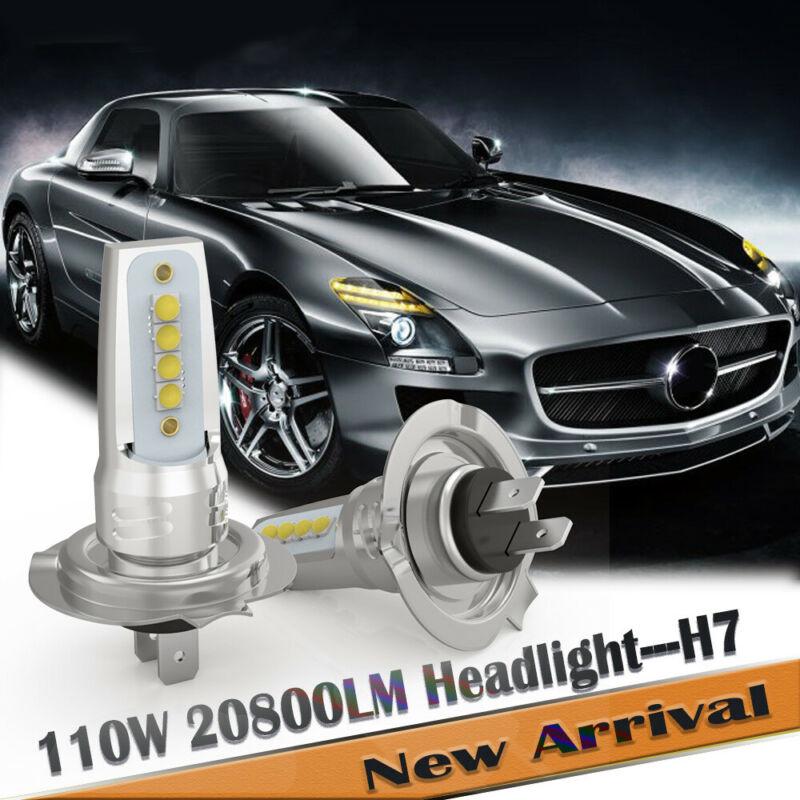 Buy H7 LED Headlight Bulb Conversion Kit High Low Beam 6000K High Power ...