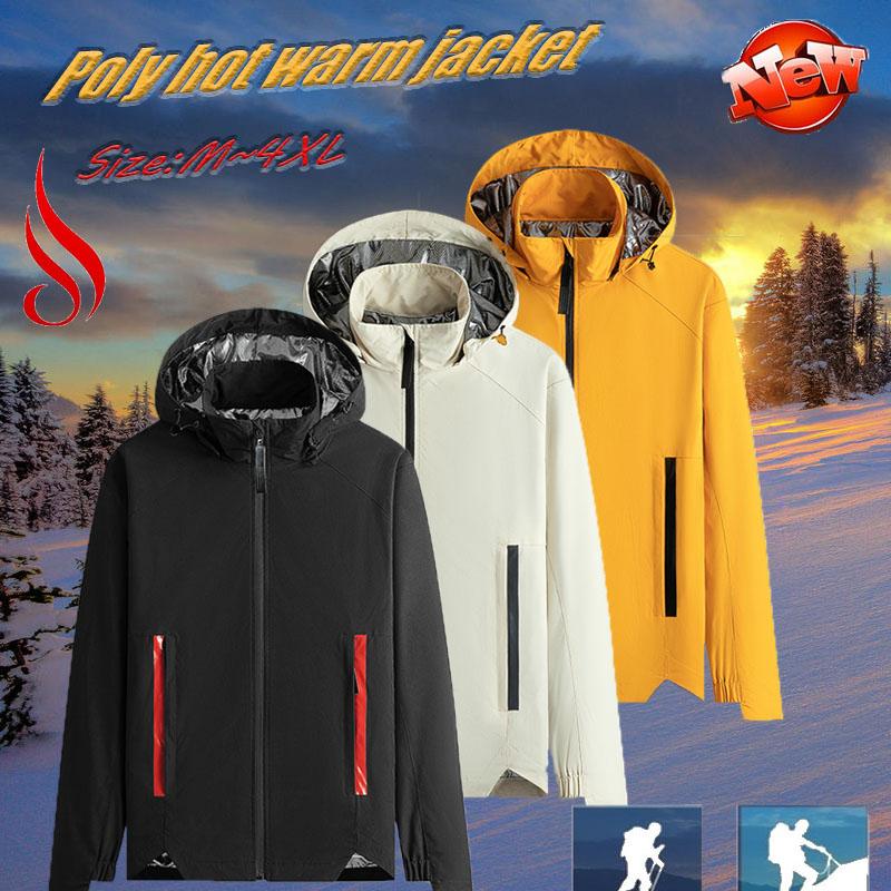 Buy 2021 Autumn New Jacket Fashion Trend Hooded Jacket Thermal ...