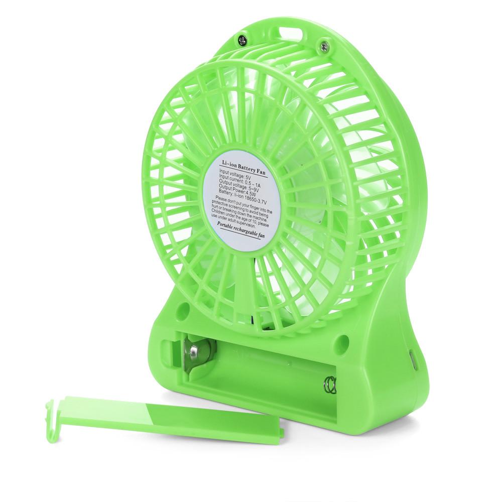 Buy Portable Rechargeable LED Light Fan Air Cooler Mini Desk USB 18650 ...