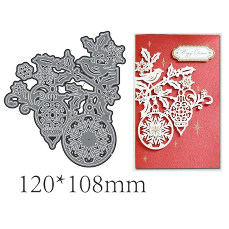 Satın alın Mayitr Christmas Snowflake Metal Cutting Dies Stencils For ...