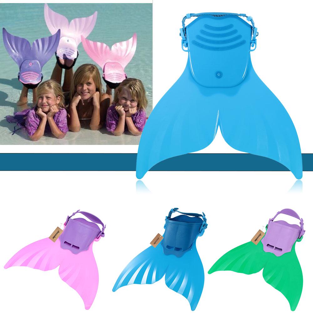 Buy Mermaid Swim Fin Docooler Kids Children Diving Monofin Swimming ...