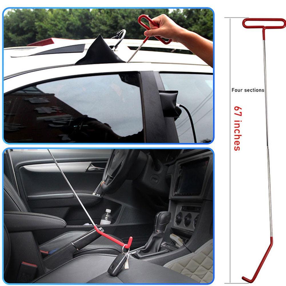 Car Tool Kit Door Open Grabber Lockout Lock Pick Set Air Non-Marring ...