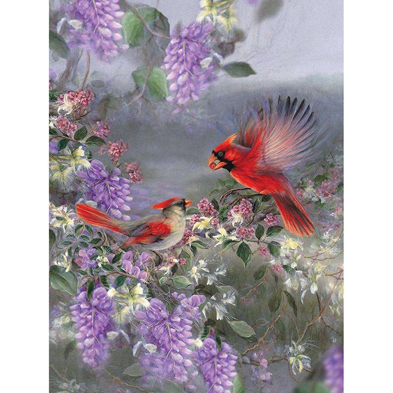 Beautiful Spring 5D DIY Full Round Drill Diamond Painting Diamond ...