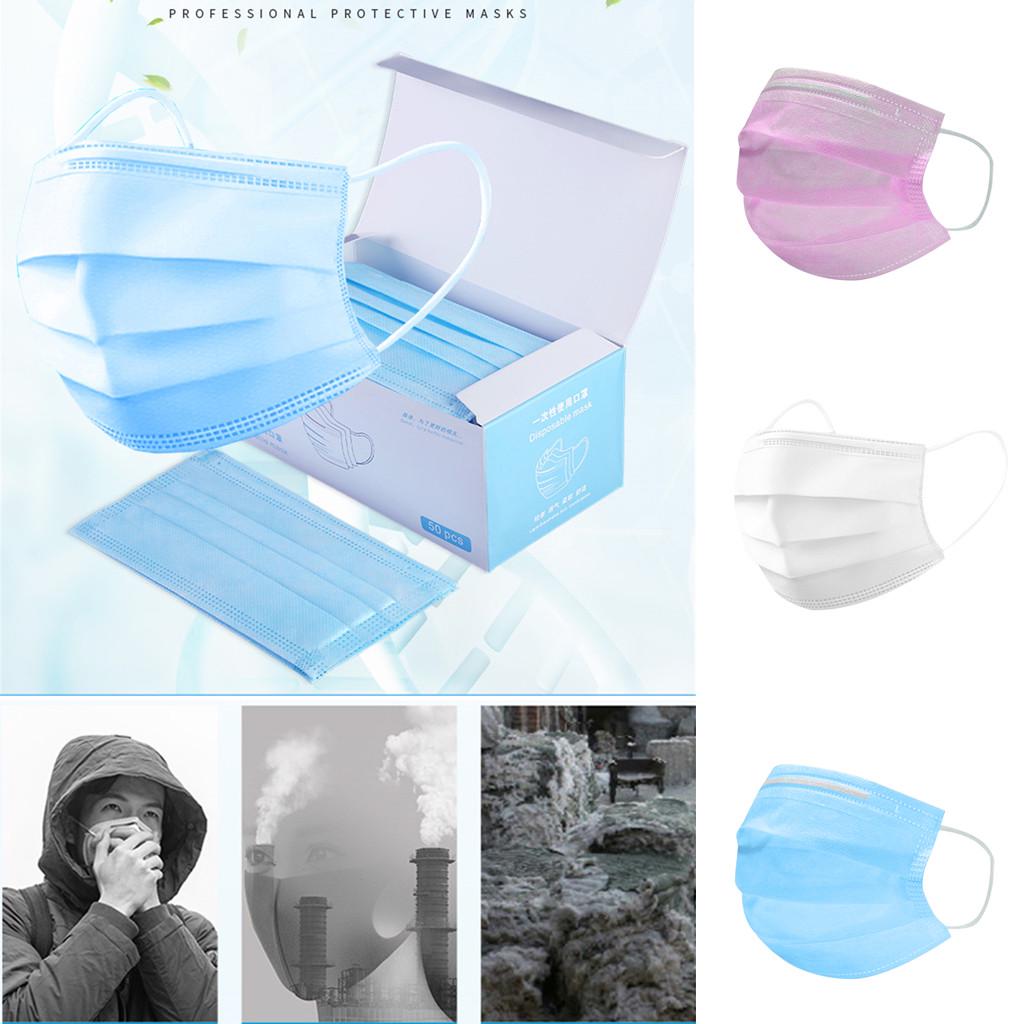 Buy Unisex Anti Pollution Disposable Mouth Face Masks Boxed at ...