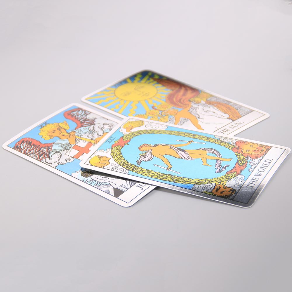 Cheap Holographic Tarot Deck Flash Card Fortune Telling Divination ...