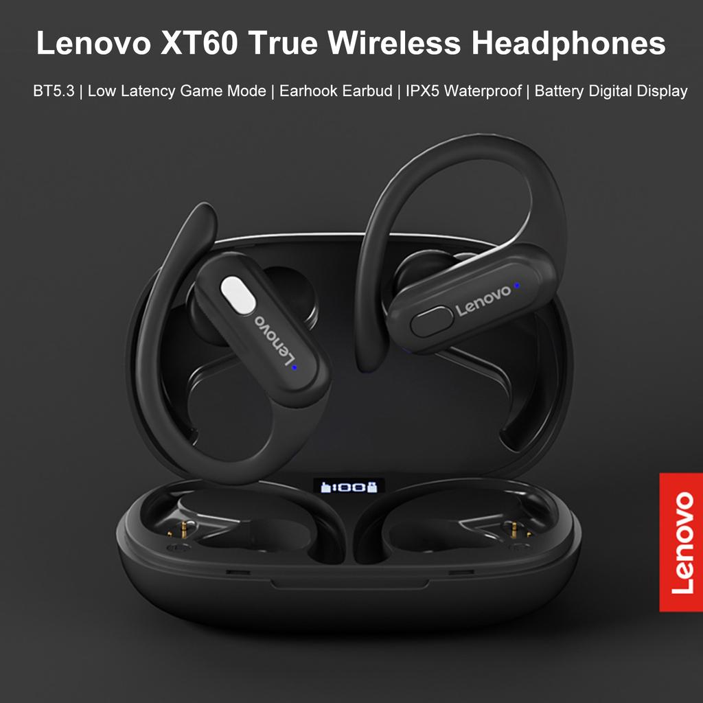 Cheap Lenovo XT60 BT5.3 True Wireless Headphones Low Latency Game ...