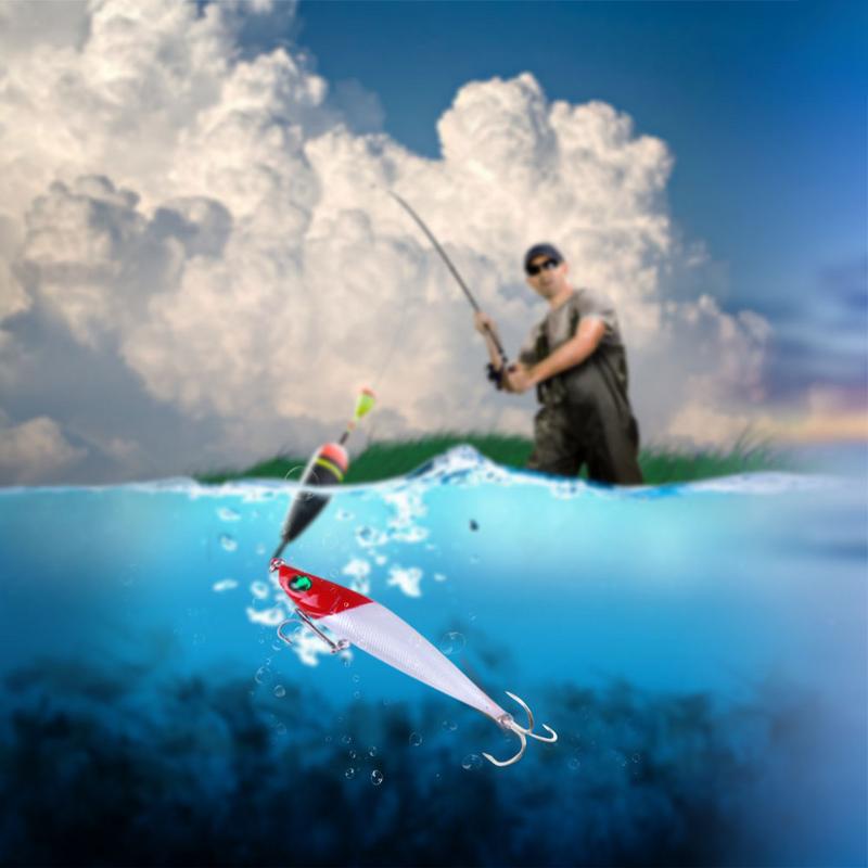 Buy Fake Bait 5 PCS False Fishing Lure Kit Minnow Floating Lure Fishing ...