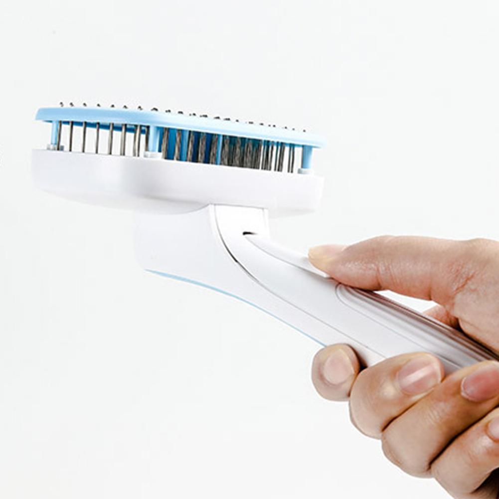 Buy Pet Cleaning Comb Automatic Safe Dog Cat Hair Grooming at ...