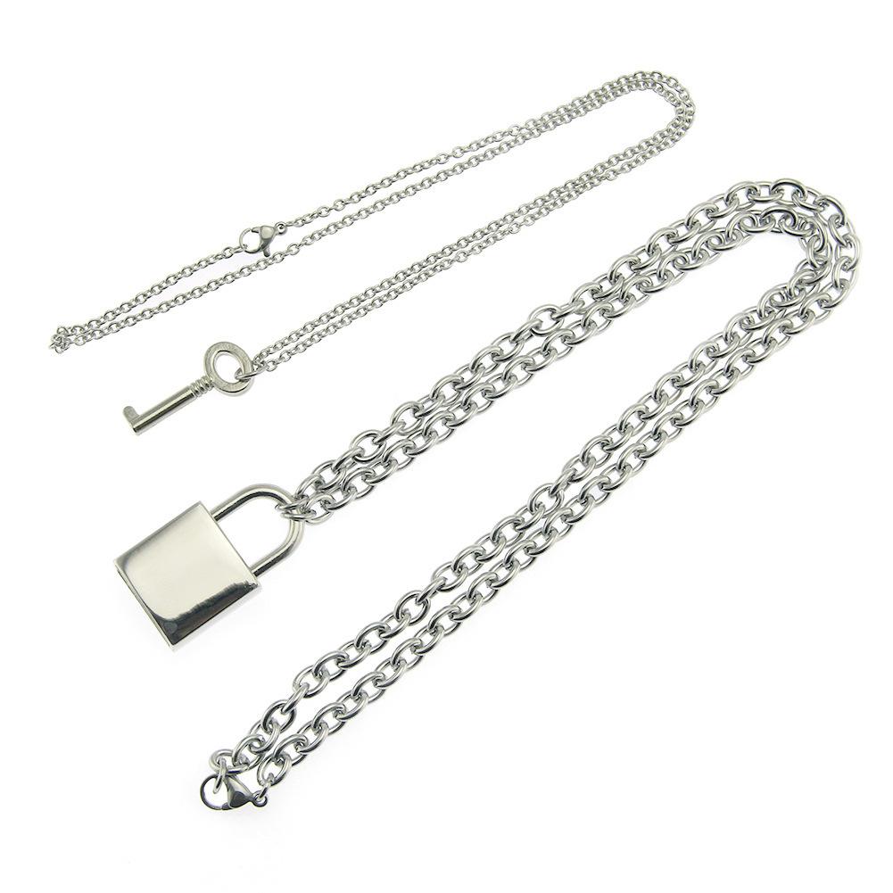 Cheap Jewelry light noodle keys and lock sets of pendant men and women ...
