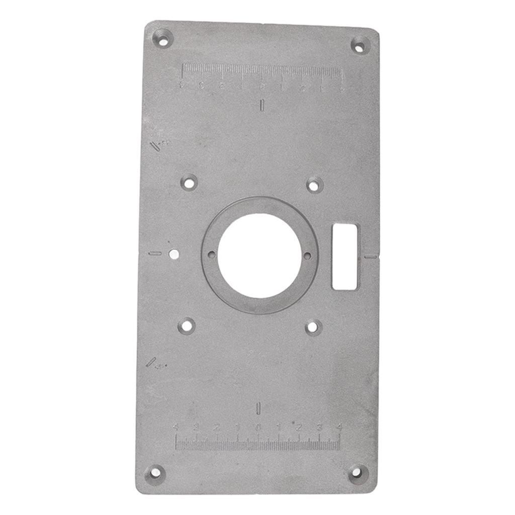 Router Table Insert Plate Aluminum Multifunction Router Insert Plate ...