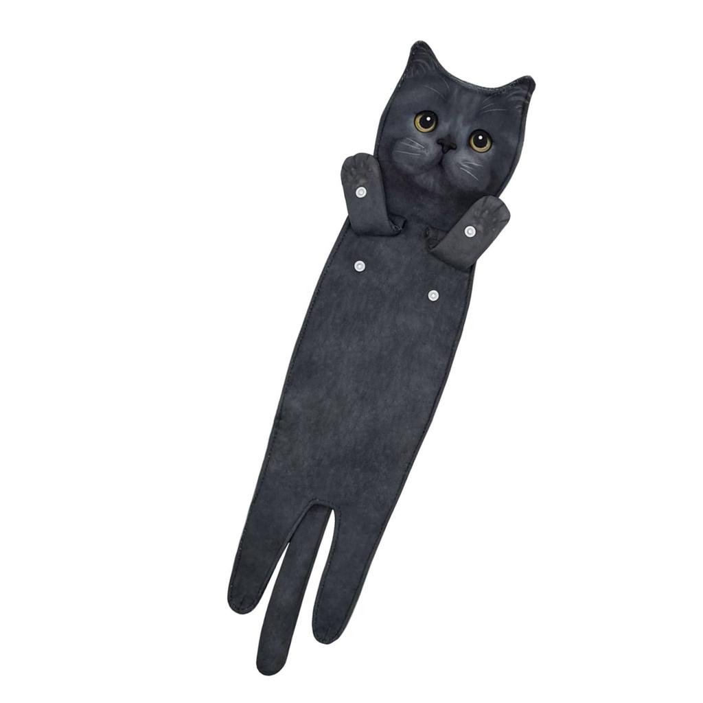 Cheap Soft Cat Hand Towels|Bathroom Decorative Cat Shaped Towels for ...
