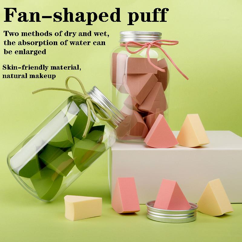 Buy 12PCS Cosmetic Sponge Dry&Wet Use Makeup Puff Sponge Foundation ...
