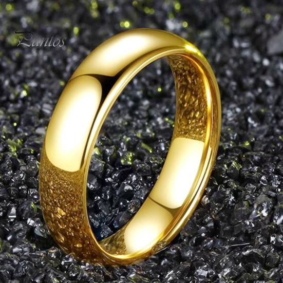 Koop Romantic Simple Exquisite Thin Couple Ring Engagement Ring Jewelry ...