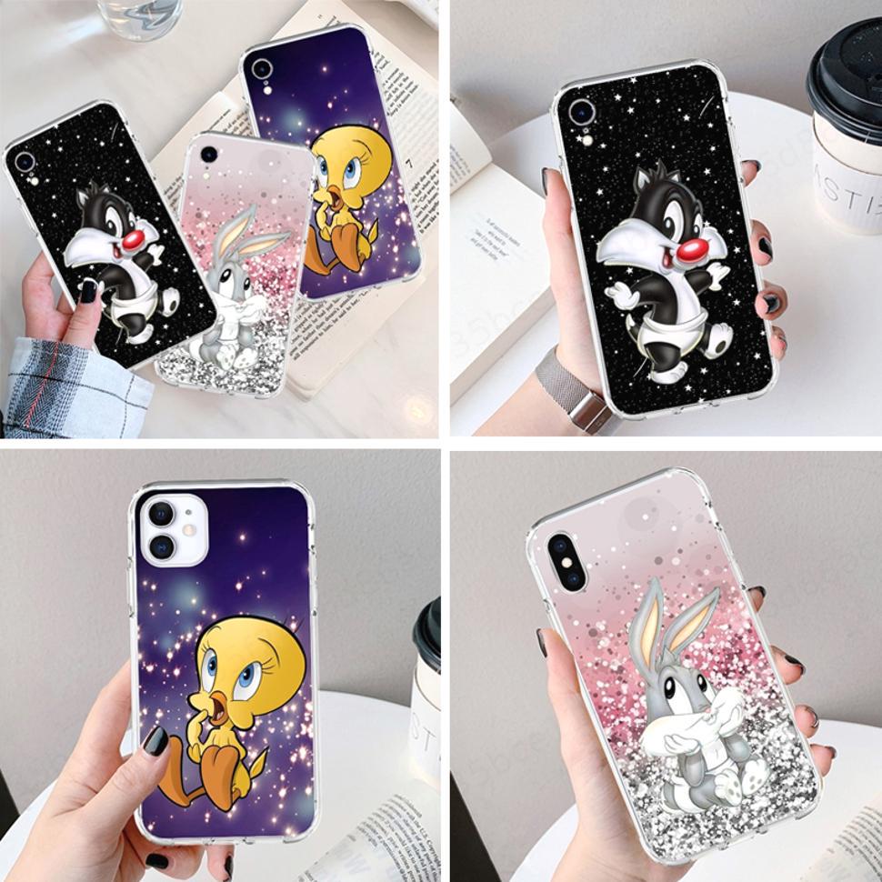 Black White Stars Case Soft Mobile Phone Shell for iPhone 6 XR iPhone ...