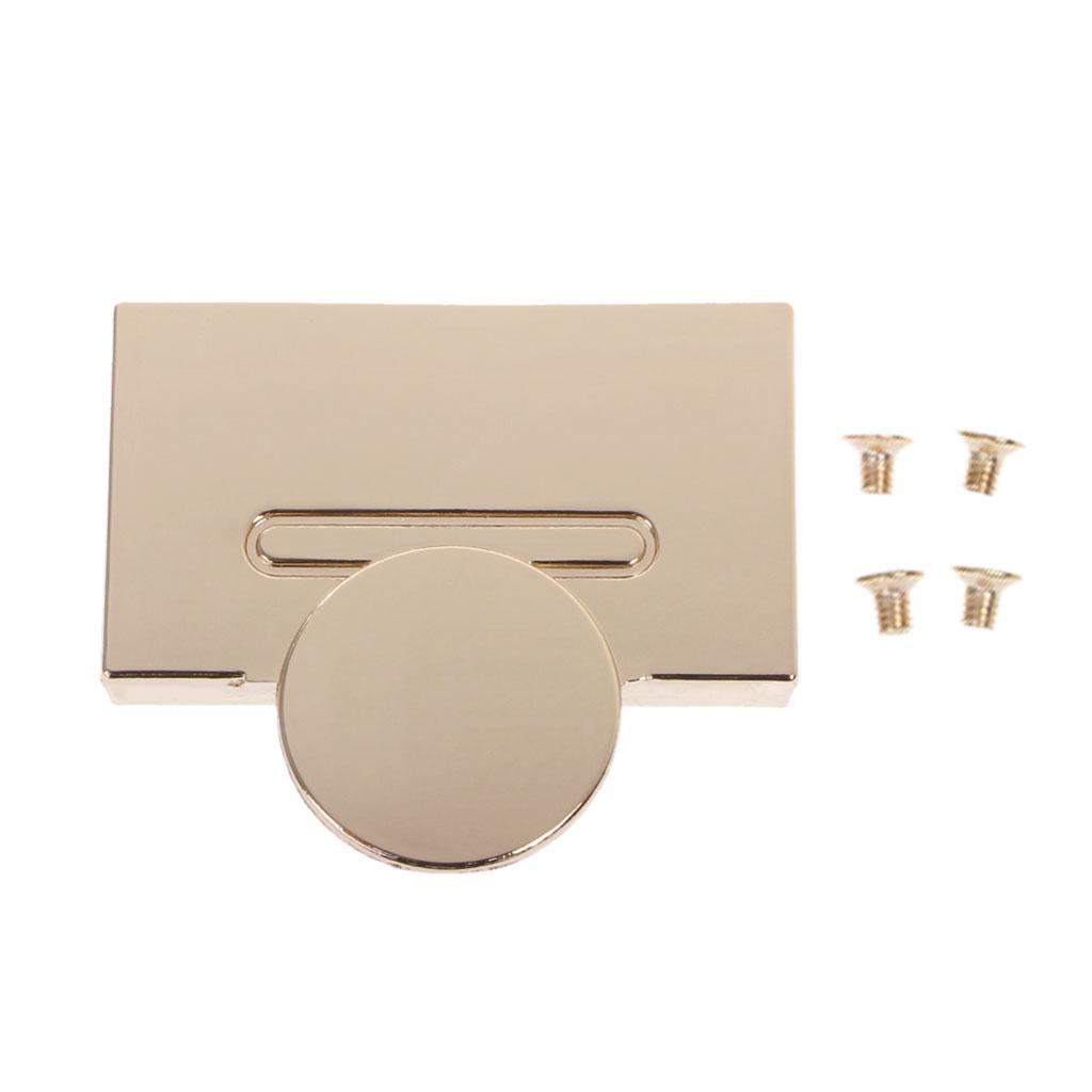 Buy Magnetic Clasp Turn Lock Twist Locks Metal Hardware For DIY Handbag ...