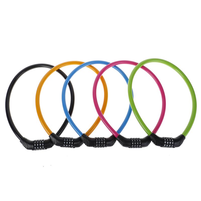 Buy Bike Lock 4 Digit Code Combination Bicycle Lock Bicycle Security ...