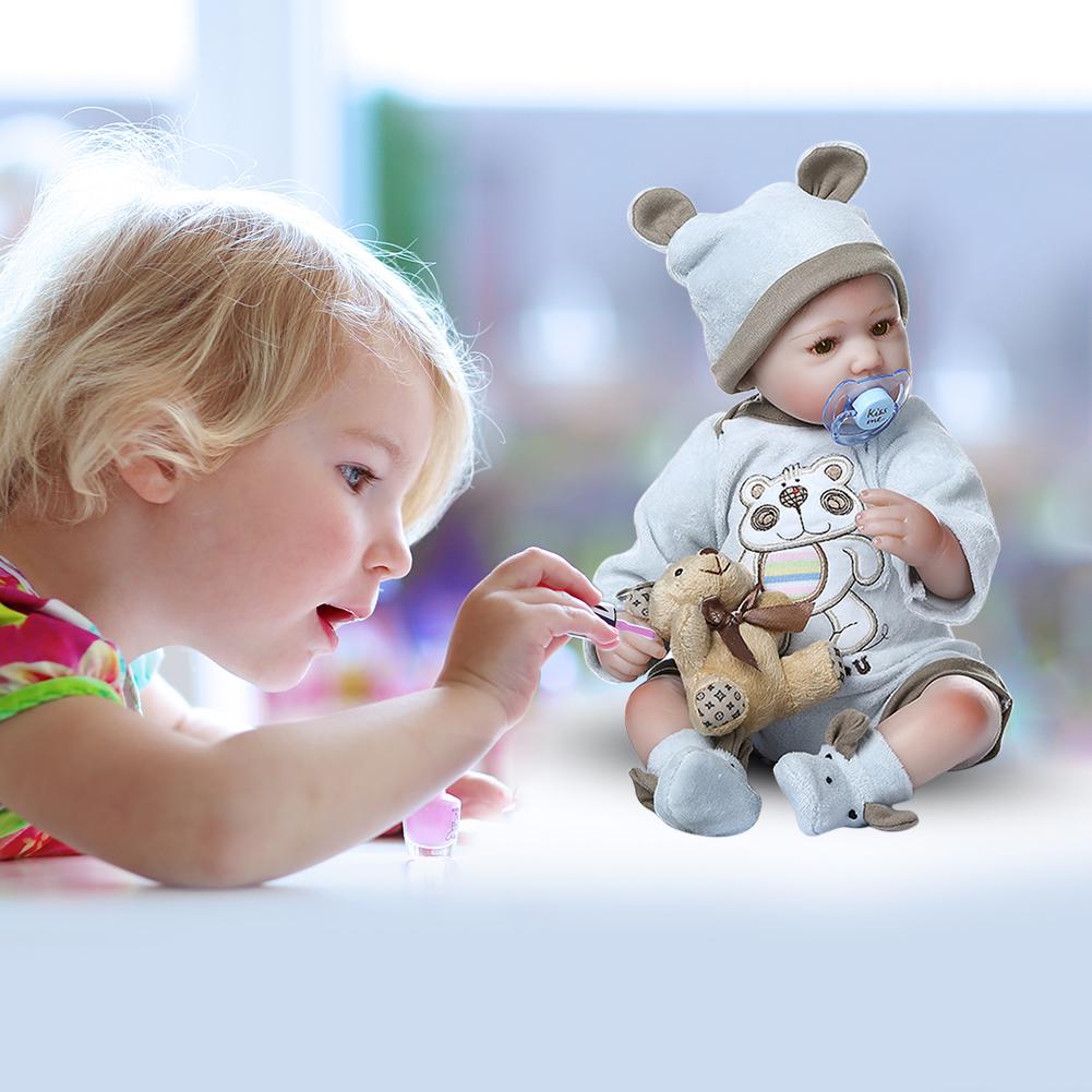 Buy Lifelike Movable Reborn Baby Lovely Kid Toddler Bath Sleep Play ...