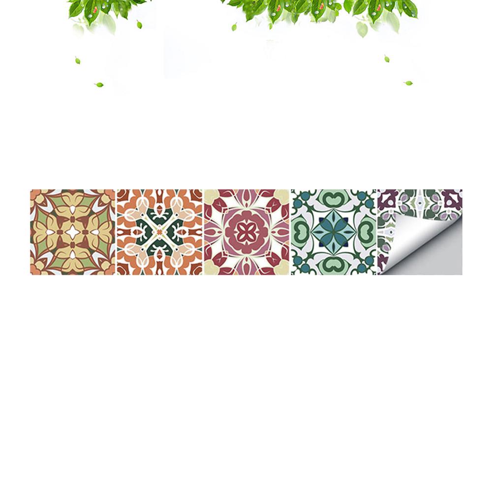 Buy Waterproof Wallpaper Border Sticker Simulation Tiles Waist Line ...