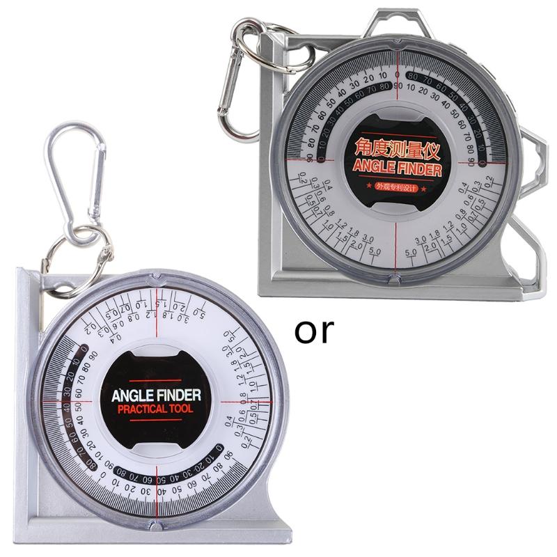 Multifunctional Protractor Angle Finder Slope Scale Level Measuring ...
