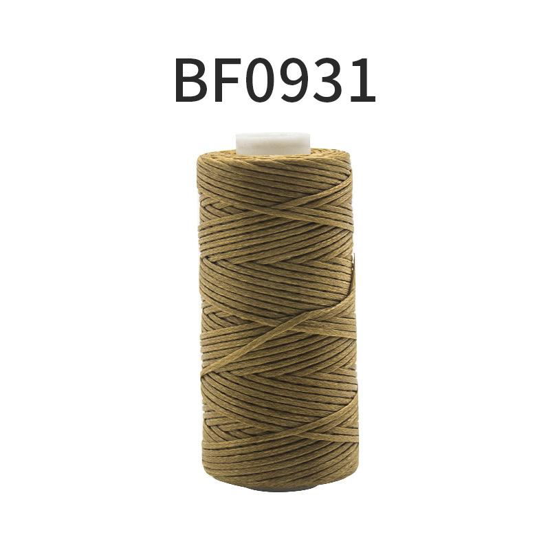 Buy 1pcs DIY 150D 1mm Stitching Thread Waxed Thread Flat Waxed Sewing ...