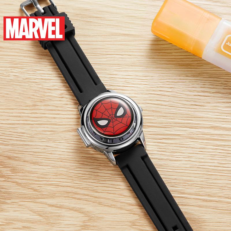 Buy Marvel Disney Cartoon Watch Iron Man Boy Luminous 30M Waterproof ...