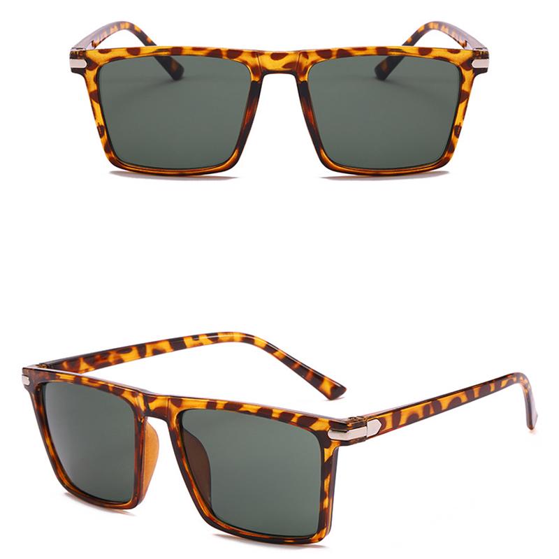Buy Classic Mens Sunglasses Womens Square Reflective Sunglasses Mirror ...