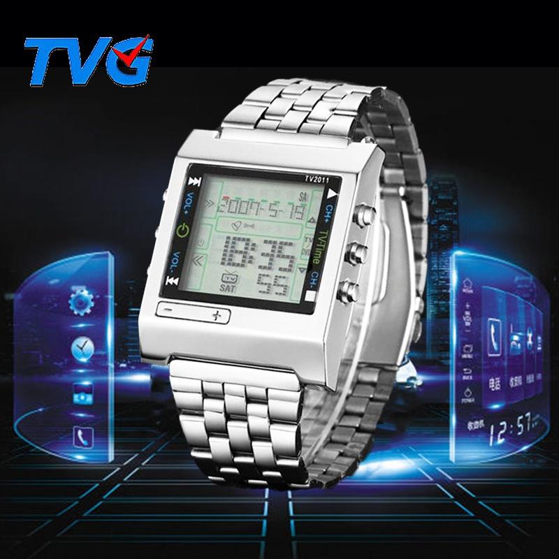 Buy Tvg Digital Led Waterproof Alarm Smart Remote Wrist Watch at ...