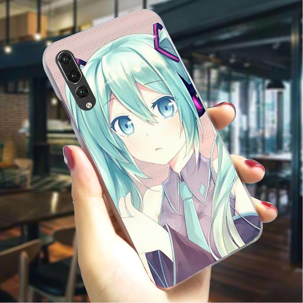 Anime Japan Hatsune Miku Phone Case For Huawei Honor 20 Pro Cover 9X ...