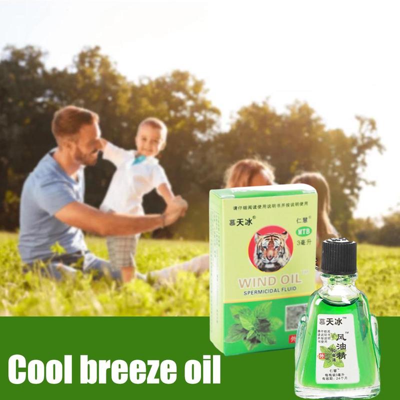 Chinese Cooling Oil Fengyoujing Refreshing Oil For Headache Mosquito ...
